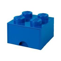 LEGO Brick Drawer 4 blau, Aufbewahrungsbox Typ: Kiste Geeignet für: Spielzeug Material: Polypropylen