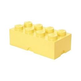 LEGO Storage Brick 8 pastellgelb, Aufbewahrungsbox gelb Typ: Kiste Geeignet für: Spielzeug Material: Polypropylen