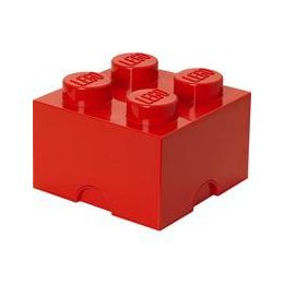 LEGO Storage Brick 4 rot, Aufbewahrungsbox