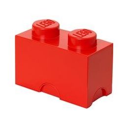 LEGO Storage Brick 2 rot, Aufbewahrungsbox