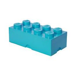LEGO Storage Brick 8 azur, Aufbewahrungsbox blau Typ: Kiste Geeignet für: Spielzeug Material: Polypropylen