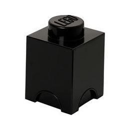 LEGO Storage Brick 1 schwarz, Aufbewahrungsbox Typ: Kiste Geeignet für: Spielzeug Material: Polypropylen