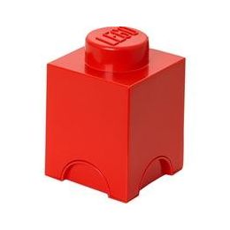 LEGO Storage Brick 1 rot, Aufbewahrungsbox