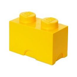 LEGO Storage Brick 2 gelb, Aufbewahrungsbox Typ: Kiste Geeignet für: Spielzeug Material: Polypropylen