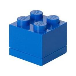 LEGO Mini Box 4 blau, Aufbewahrungsbox Typ: Kiste Geeignet für: Lebensmittel, Spielzeug Material: Polypropylen