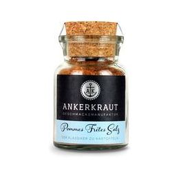 Ankerkraut Pommes Frites Salz, Gewürz 130 g, Korkenglas Typ: Gewürz Inhalt: 130 g Form: Glas