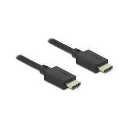 Delock High Speed HDMI-Kabel 48 Gbps 8K 60Hz schwarz, 1 Meter