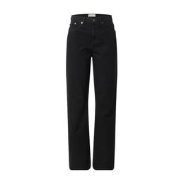 MUD Jeans Jeans 'Rose' Damen Größe 25 black denim / weiß