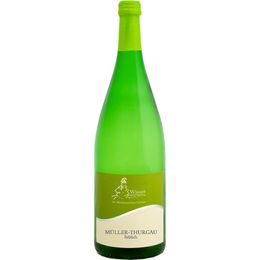 Winzer der Rheinhessischen Schweiz Wöllsteiner Rheingrafenstein Müller-Thurgau 1,0 L / Rivaner 2024 Lieblich - Rheinhessen – Weißwein Qualitätswein