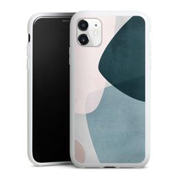 DeinDesign Handyhülle Muster Boho Malerei Graphic 150 A, Apple iPhone 11 Silikon Hülle Bumper Case Handy Schutzhülle, weiß