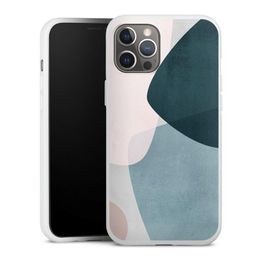DeinDesign Handyhülle Muster Boho Malerei Graphic 150 A, Apple iPhone 12 Pro Max Silikon Hülle Bumper Case Handy Schutzhülle, weiß