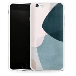 DeinDesign Handyhülle Muster Boho Malerei Graphic 150 A, Apple iPhone 6 Silikon Hülle Bumper Case Handy Schutzhülle, weiß