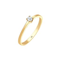 Elli DIAMONDS Ring Damen Gr&ouml;&szlig;e 56 gold / wei&szlig;