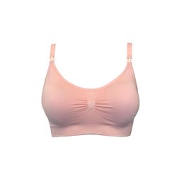 MAGIC BODYFASHION Umstand Nursing Bra 'Mommy Comfort' Damen Gr&ouml;&szlig;e 80 rosa