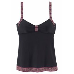 Lascana Tankini Top 'Daisy' female Black size 48