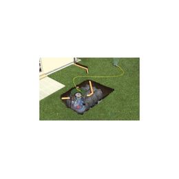 PLATIN Flachtank - Paket 5000 L, Garten- Komfort, PKW-befahrbar