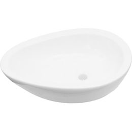 CONMETALL CUBA Aufsatzwaschtisch 64 cm, weiss