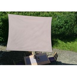 GO-DE TEXTIL GMBH Sonnensegel quadratisch taupe, 500x500 cm