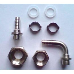 ich-zapfe CO2-Schlaucht&uuml;llenset, 8 Teile - 10mm