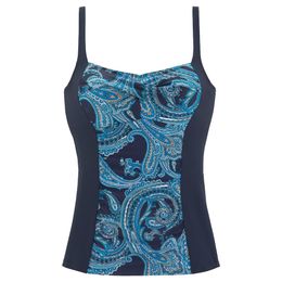 Lascana Tankini Top female Blue size 48