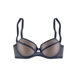 Lascana BH Damen Gr&ouml;&szlig;e 70 nude / blau