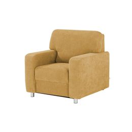 Smart Sessel Valencia - gelb - Materialmix - 88 cm - 90 cm - 93 cm - Möbel Kraft