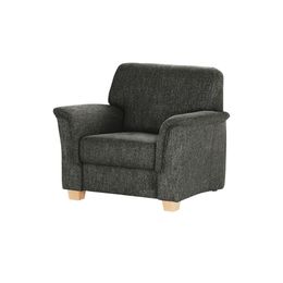 Smart Sessel Valencia - schwarz - Materialmix - 100 cm - 90 cm - 93 cm - Möbel Kraft