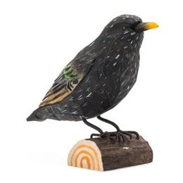 Wildlife Garden Star Lindenholz handgeschnitzt