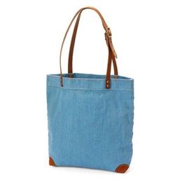 HACK Lederwaren Hack Lederware Handtasche Segeltuch