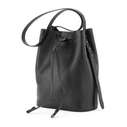 Damen-Beuteltasche Rindleder