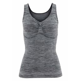 Lascana Shaping-Top Damen Gr&ouml;&szlig;e XL graumeliert