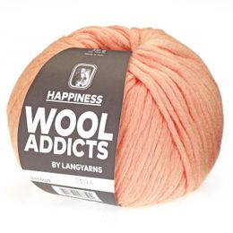 Happiness von WOOLADDICTS by Lang Yarns, Peach, aus Baumwolle
