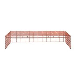 Magazin Gitterkorb zu Container DS RAL 2001 Rotorange