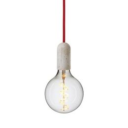 Pendelleuchte Classic Beton Rot