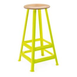Barhocker Chemnitz RAL 1026 Leuchtgelb