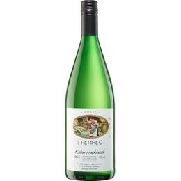 WeinGut Hermes fruchts&uuml;&szlig; 1,0 L Cuv&eacute;e 2025 Lieblich - Kr&ouml;ver Nacktarsch Mosel &ndash; Wei&szlig;wein Qualit&auml;tswein