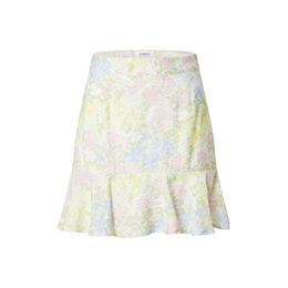 EDITED Rock 'Willow' Damen Größe 36 hellblau / hellgelb / hellgrün / rosa / naturweiß