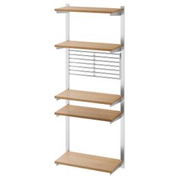 IKEA KUNGSFORS Aufhängeschiene + Boden/Wandgitter