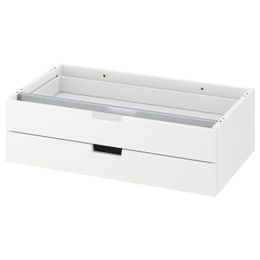 IKEA NORDLI Schubladenelement/2 Schubl.