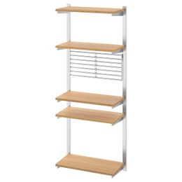 IKEA KUNGSFORS Aufhängeschiene + Boden/Wandgitter