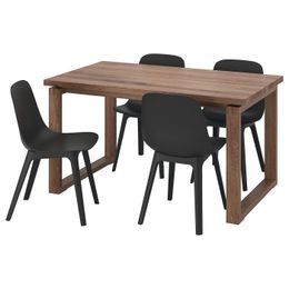 IKEA MÖRBYLÅNGA / ODGER Tisch und 4 Stühle