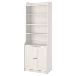 IKEA HAUGA Hochschrank mit 2 Türen