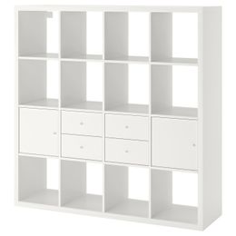 IKEA KALLAX Regal mit 4 Einsätzen