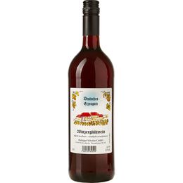 Weingut Schulze roter 1,0 L Cuvée Süß - Saale-Unstrut – Glühwein Deutscher