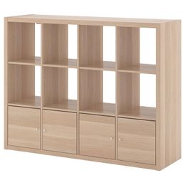 IKEA KALLAX Regal mit 4 Einsätzen