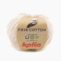 Fair Cotton von Katia, Beige, aus Baumwolle