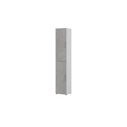 Aktenschrank Kasai - grau - 40 cm - 212,5 cm - 33,5 cm - Sconto