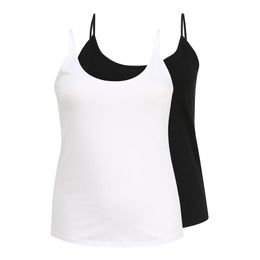 Urban Classics Top female Black, White size 4XL