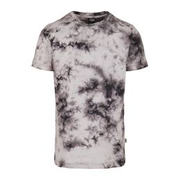 Urban Classics T-Shirt 'Black Tie Dye' Herren Gr&ouml;&szlig;e XXXL schwarz / naturwei&szlig;