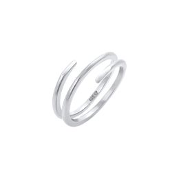 Elli Ring 'Geo' Damen Gr&ouml;&szlig;e 56 silber
